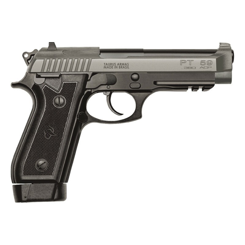 PISTOLA TAURUS PT 59S TUNGSTÊNIO CALIBRE 380ACP